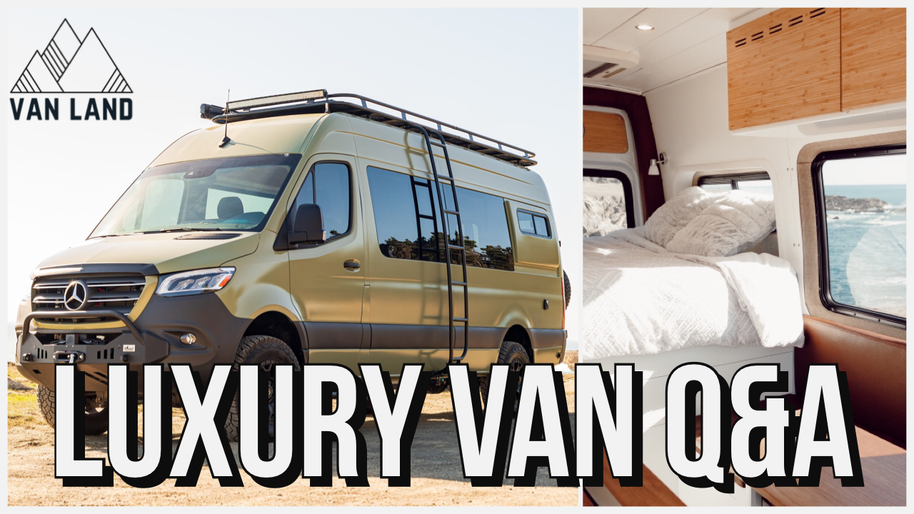 Luxury Sprinter Van Build | Q&A With a Professional Builder - Van Land