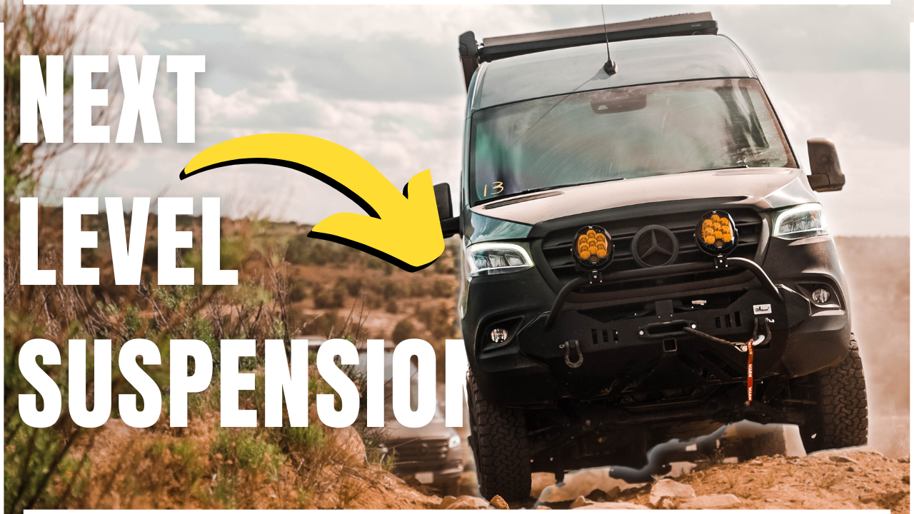 The Best Suspension Upgrade for Sprinters- No Contest! - Van Land