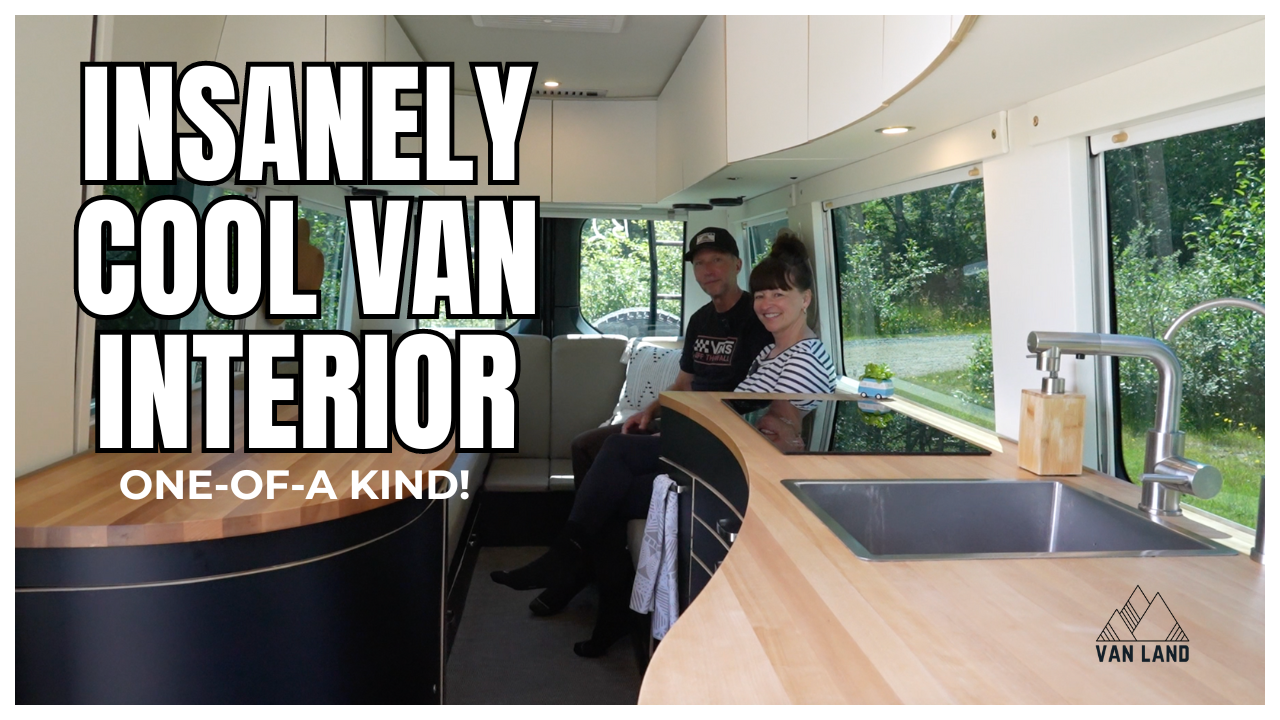 Insanely Cool Interior Van Tour - Van Land