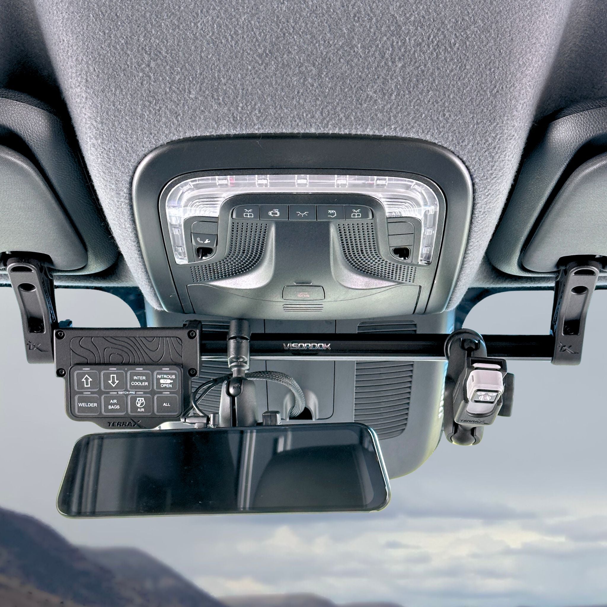 Sprinter Van Visor Tube Mount for Navigation Devices and Accessories ...