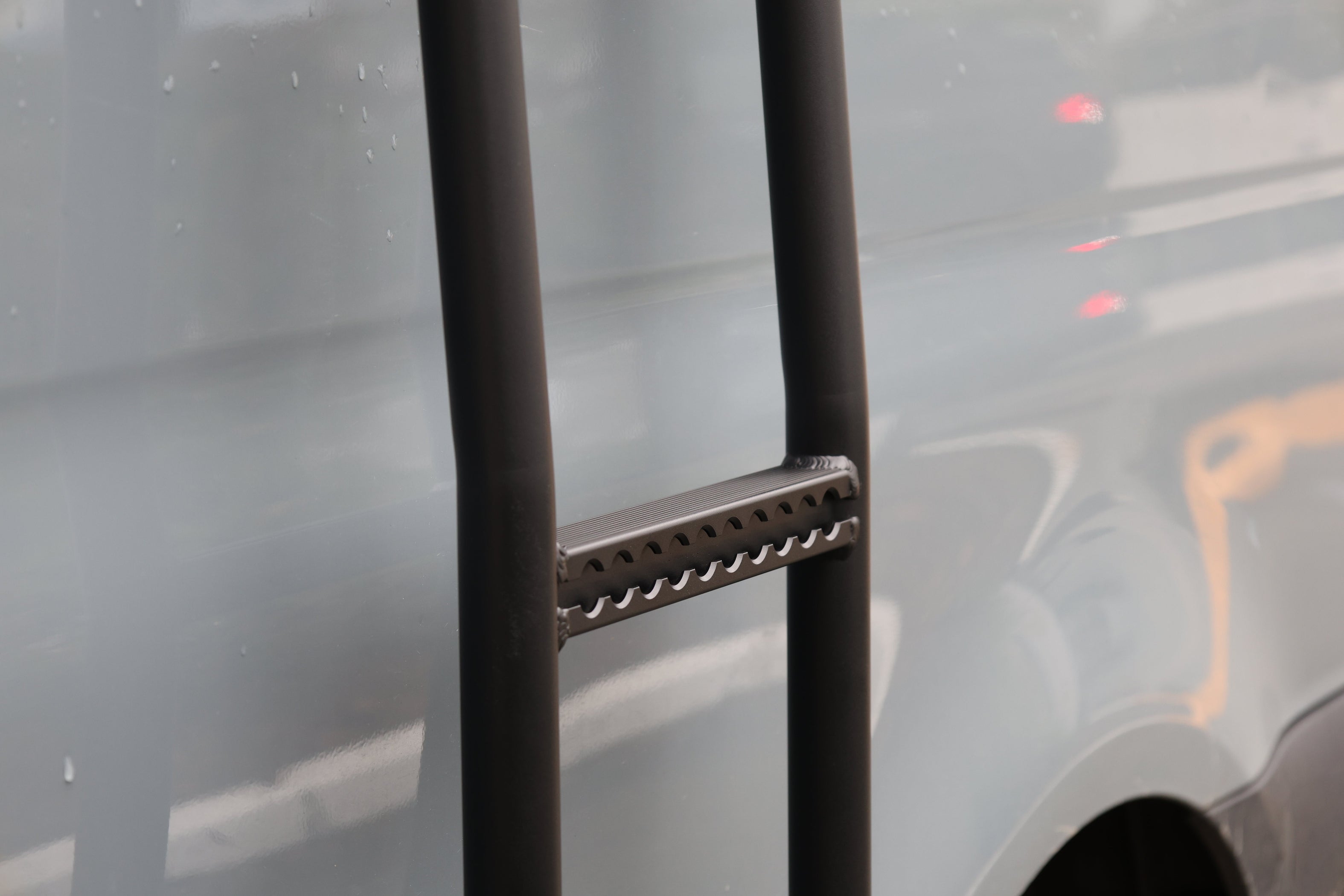 Aluminum Sprinter Side Ladder - High Roof - Van Land
