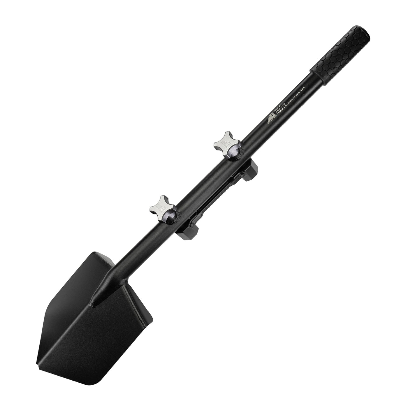 Shovel / Mount Combo - Black LONG Shovel / Black SSM with Knobs - Van Land