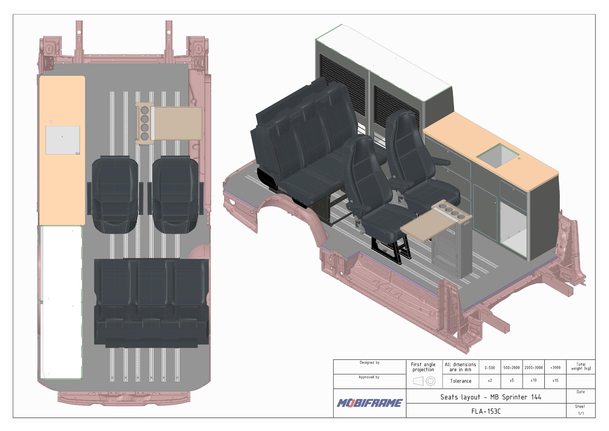 MobiFrame 2007+ Mercedes Sprinter Floor System - Van Land