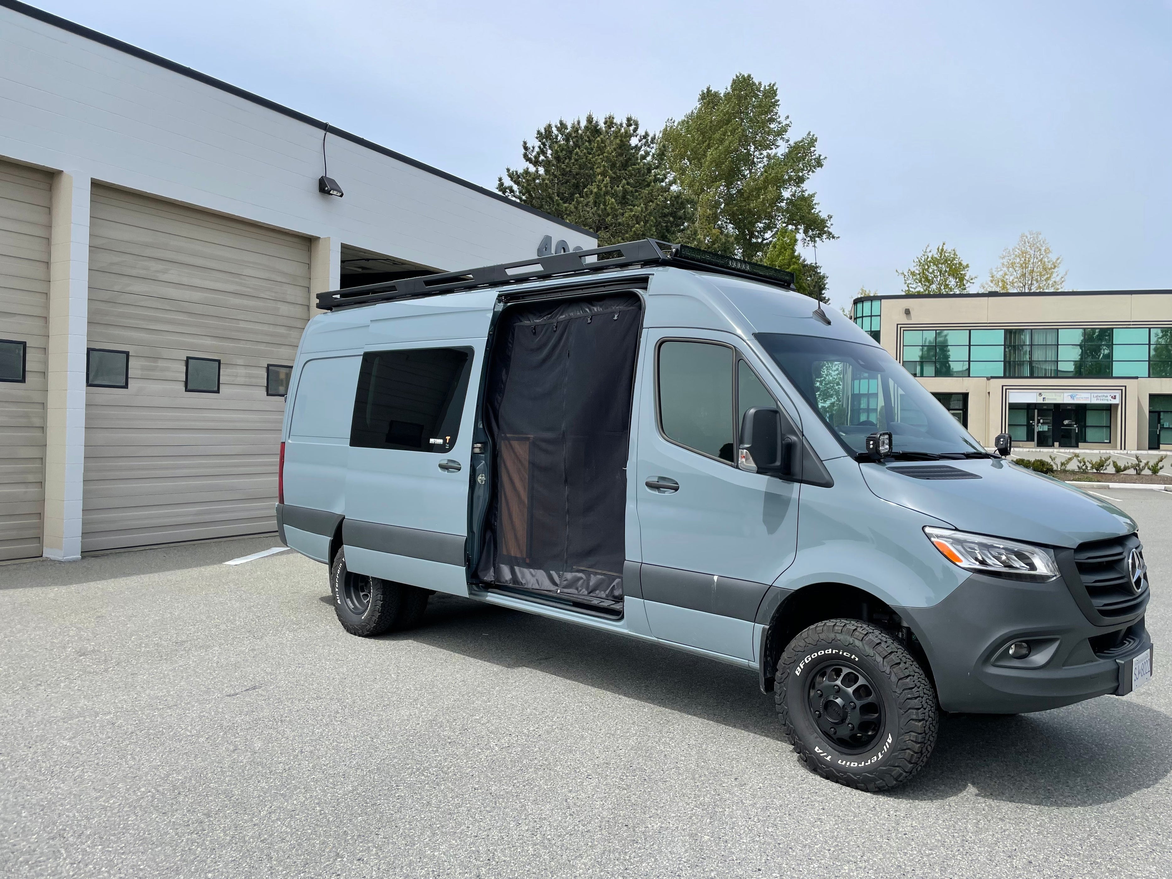 Sprinter Camper Van Bug Screen | Sliding Door - Van Land