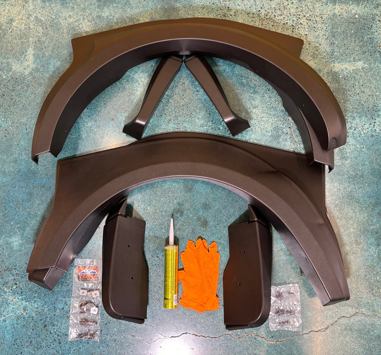Terrawagen Desert Defender Fender Flares Sprinter 907 - Van Land