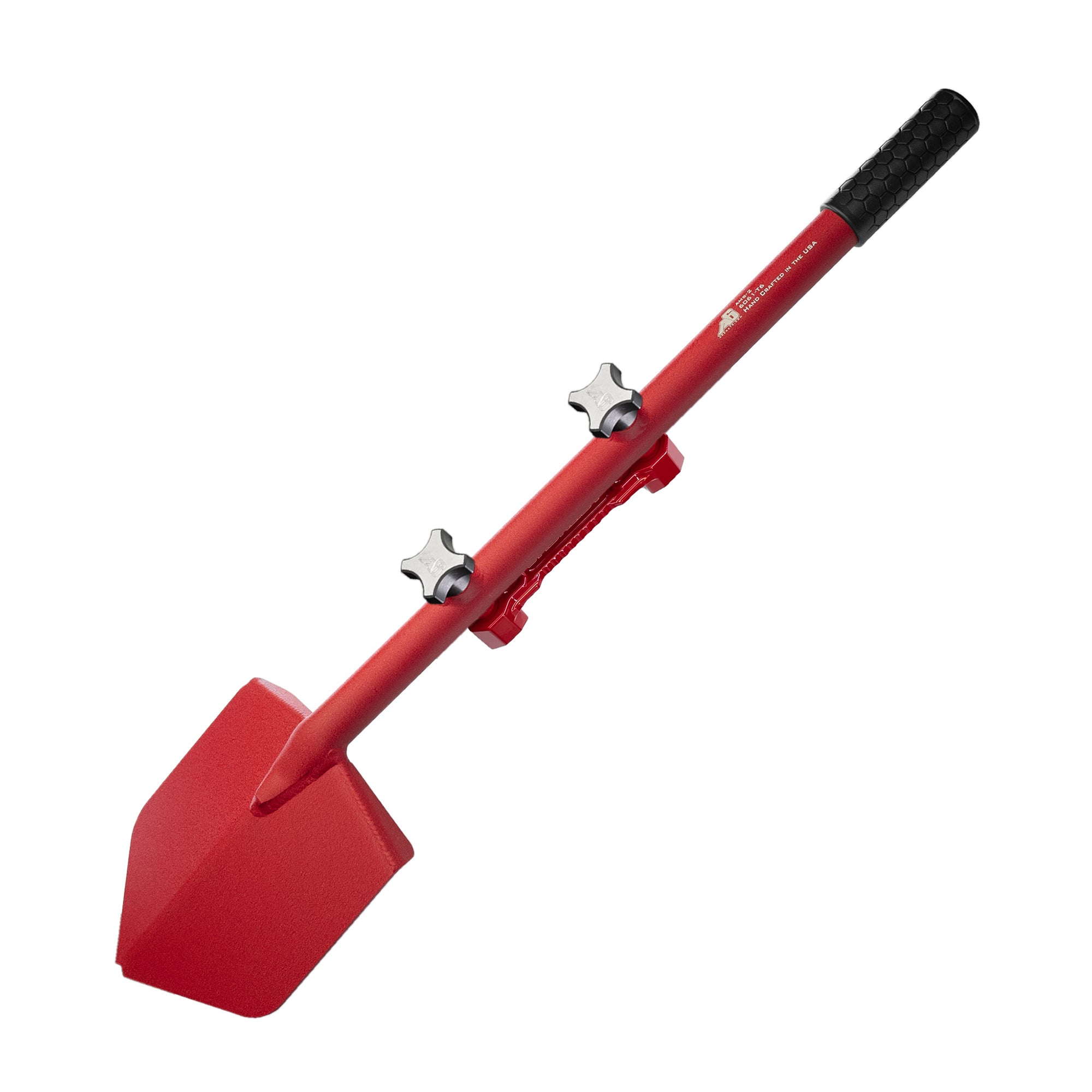 Shovel / Mount Combo - Red LONG Shovel / Red SSM with Knobs - Van Land