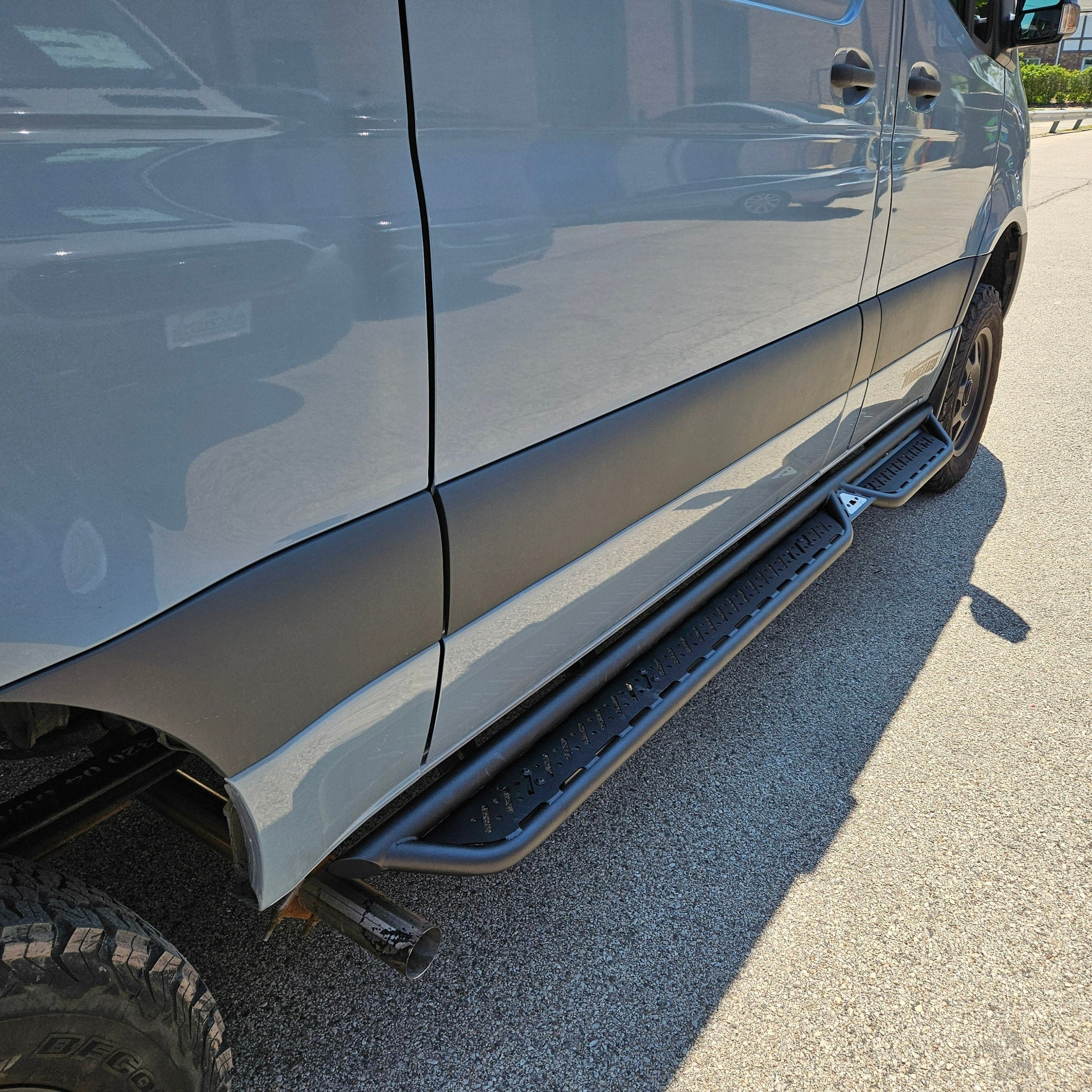 Rover Vans Side Steps for Mercedes Sprinter - Van Land