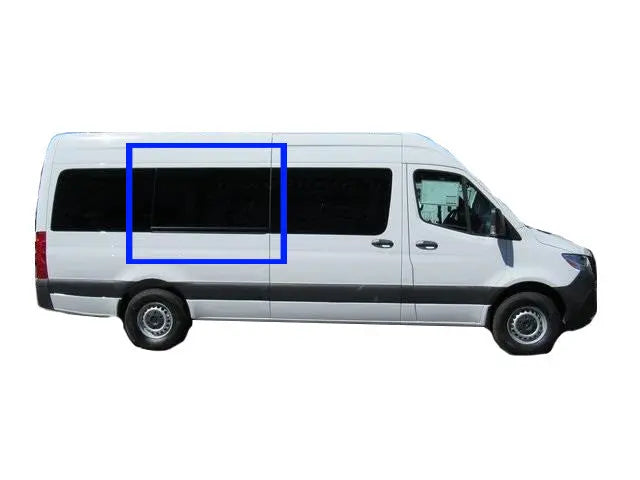 VWD Mercedes Sprinter Van Fixed Window 2007+ Passenger Side Middle (SR ...