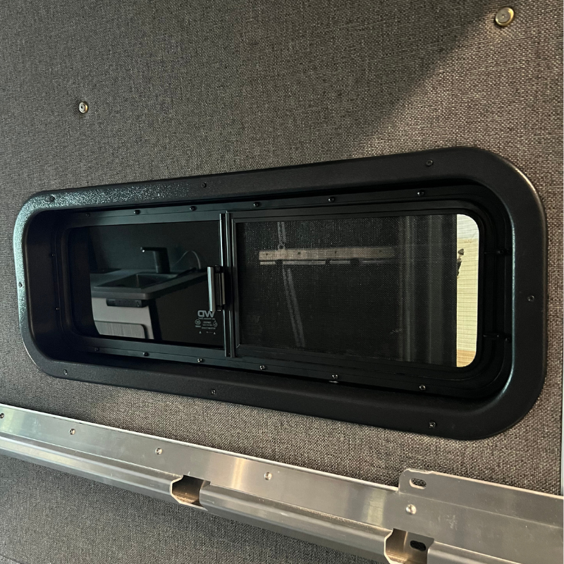 GoCode Mercedes Sprinter Rear Half-Slider Window Trim Ring - Van Land