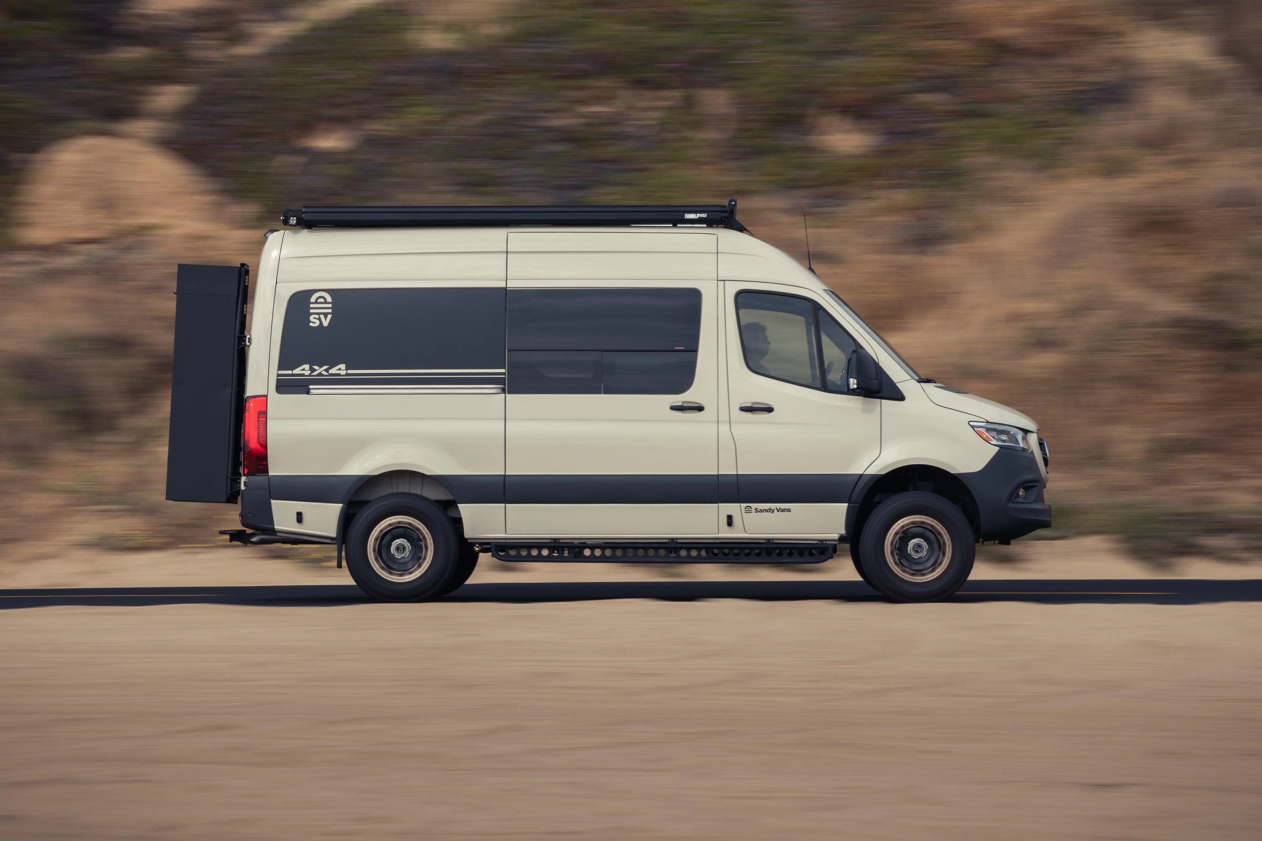 SV Sprinter Side Steps - Van Land