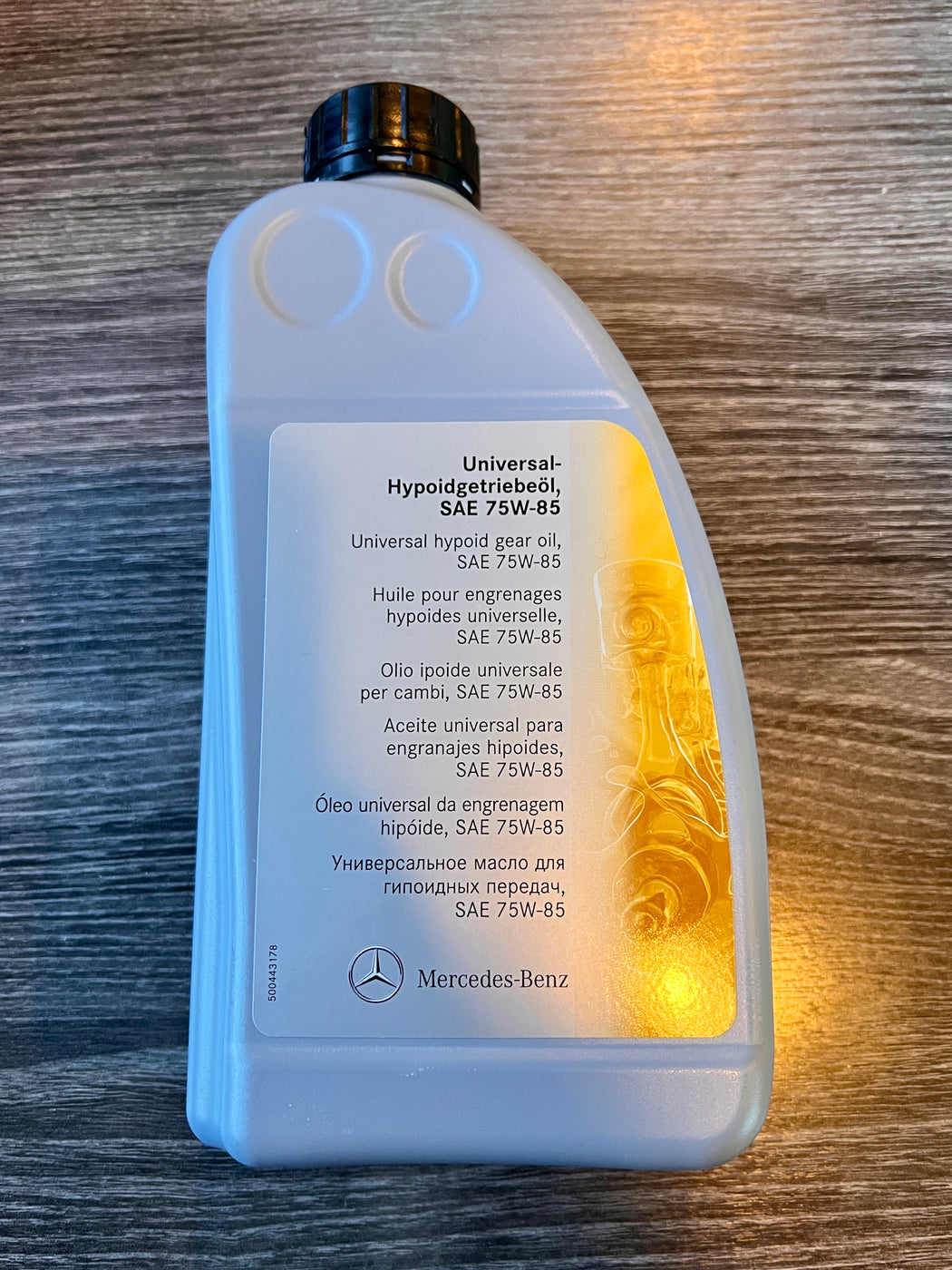 Genuine Mercedes Benz Hypoid Gear Oil 75w-85 - Van Land